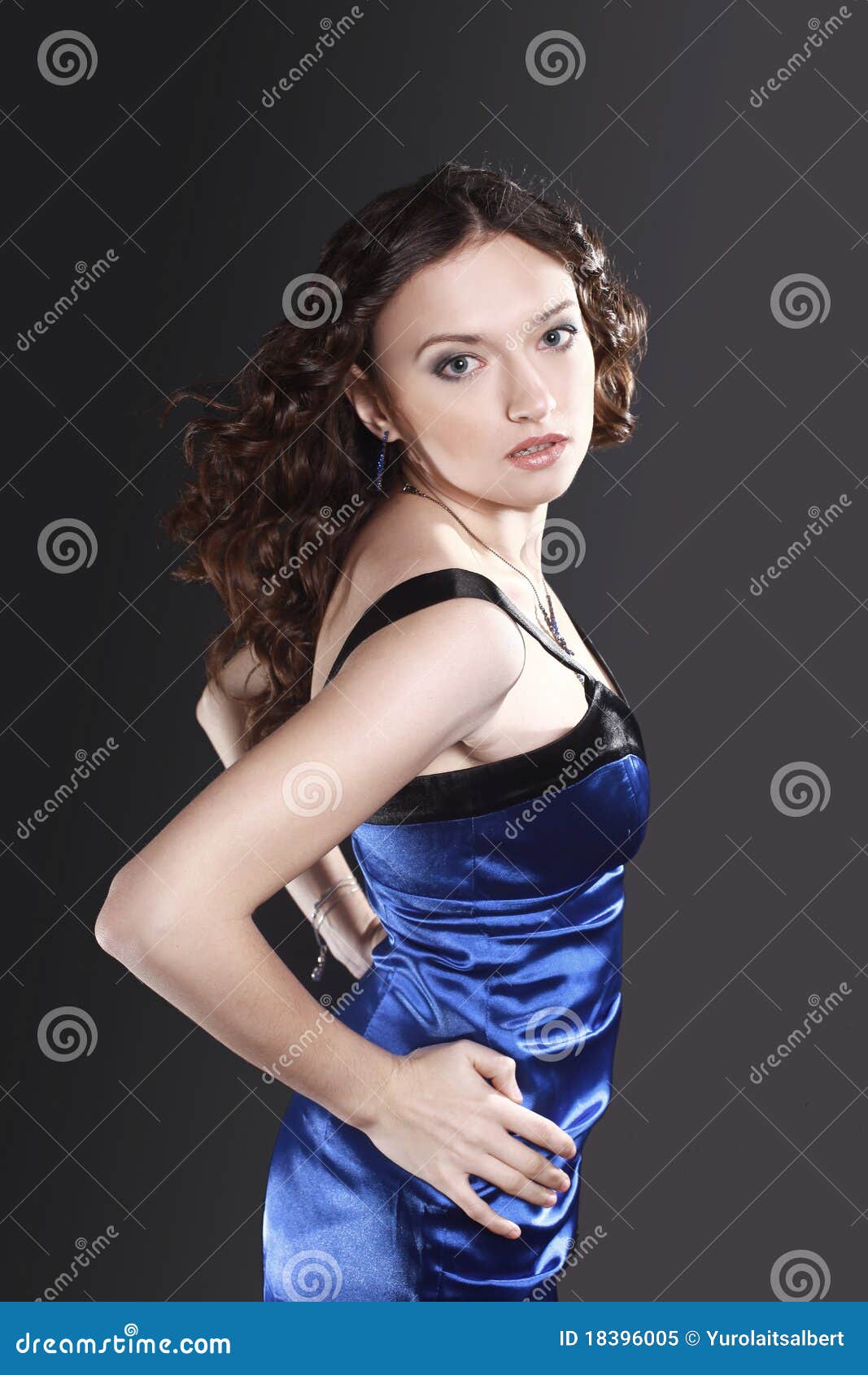 Portrait of Young Dancing Girl Stock Image - Image of glamour, figure ...