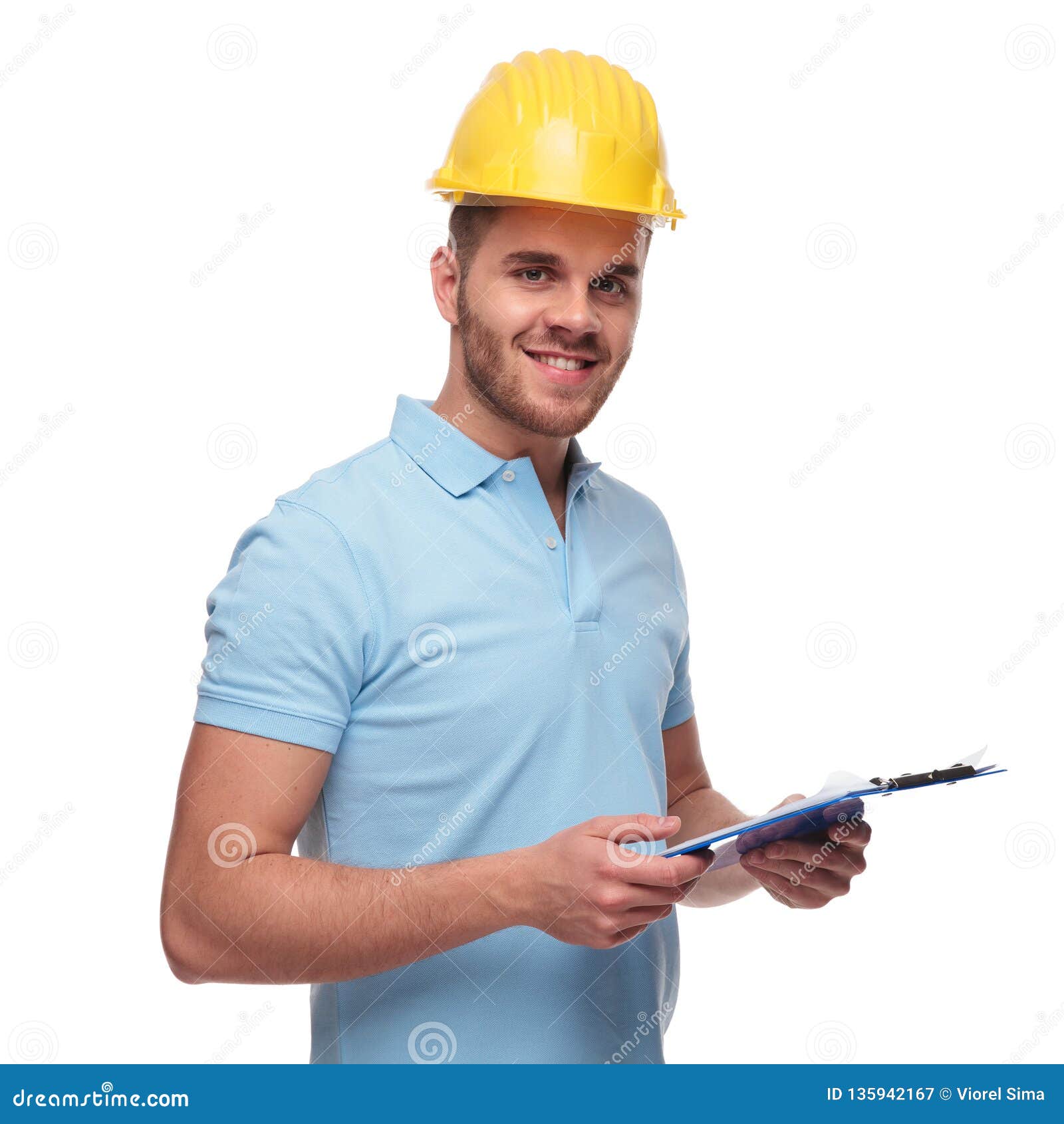 773 Handsome Young Engineer Clipboard Stock Photos - Free & Royalty ...