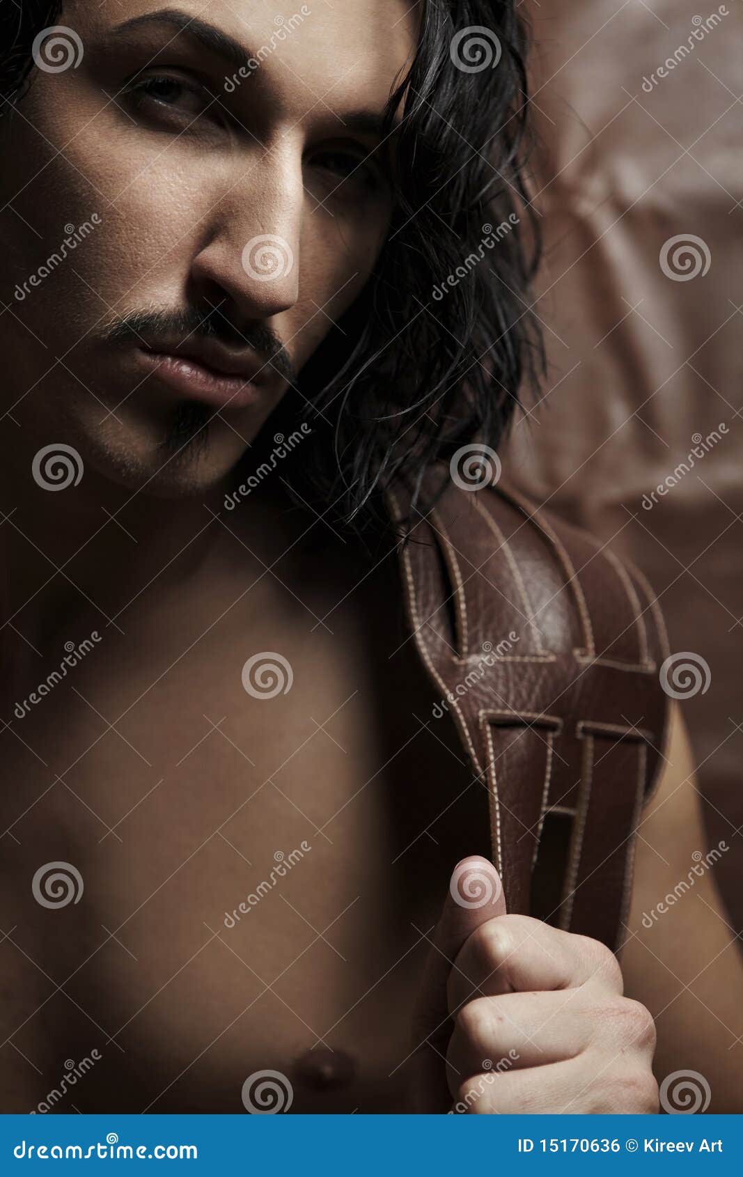 Portrait Macho Man Royalty-Free Stock Photo | CartoonDealer.com #90835923