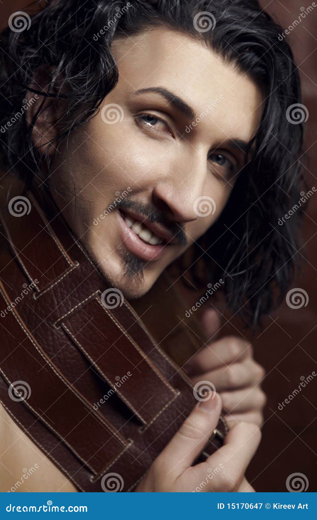 Portrait of Young Fashion Macho. Stock Image - Image of handsome, model ...
