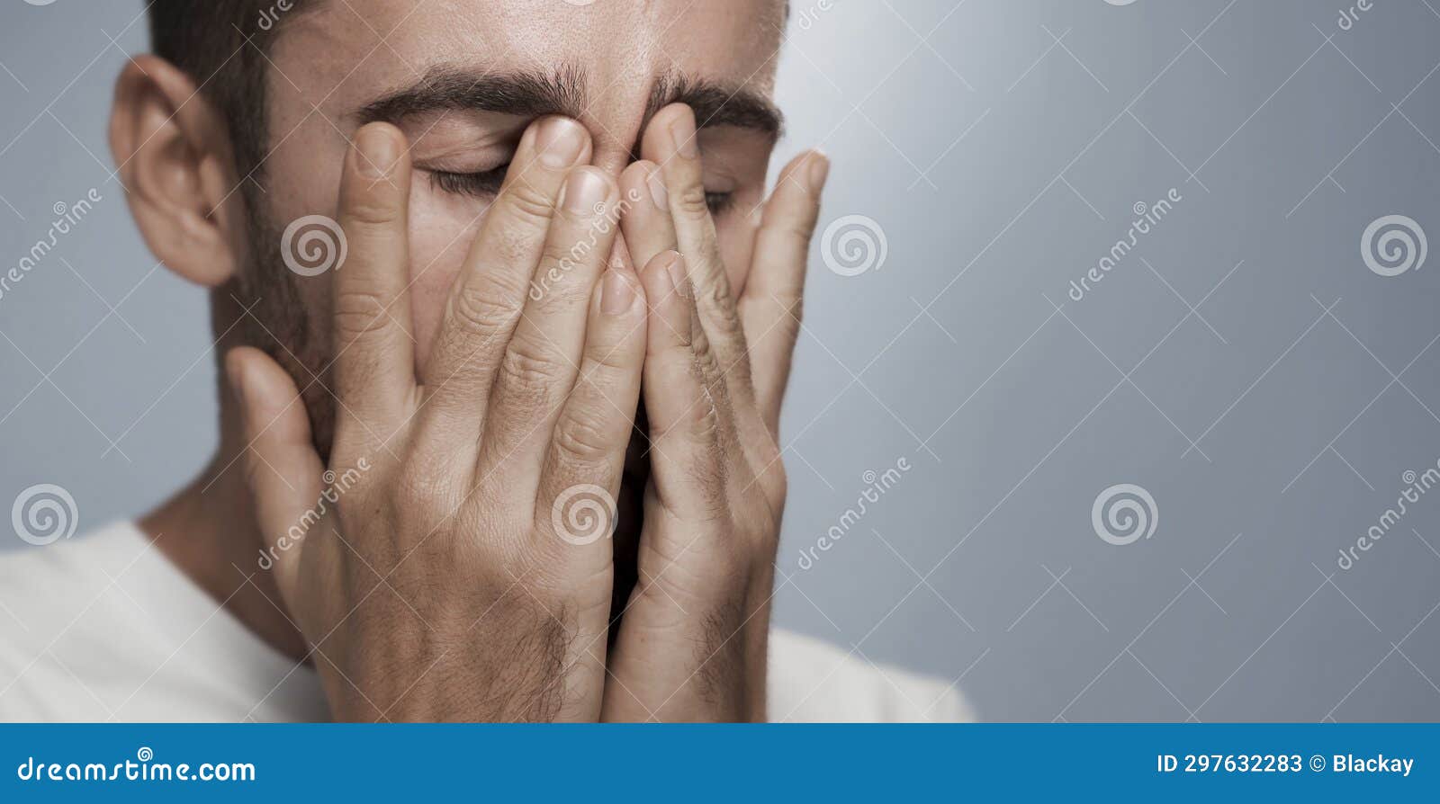 Young Frustrated Man after Big Failure Stock Image - Image of confused ...