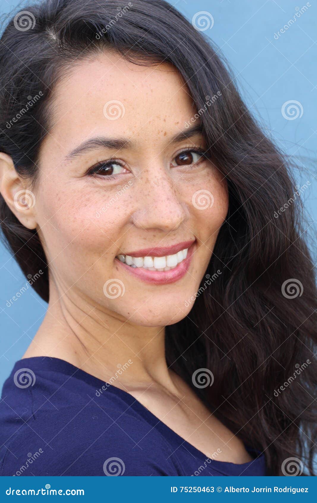 Portrait of a Young Hispanic Female Smiling Stock Image - Image of ... Portrait of a Young Hispanic Female Smiling Stock Image - Image of ...