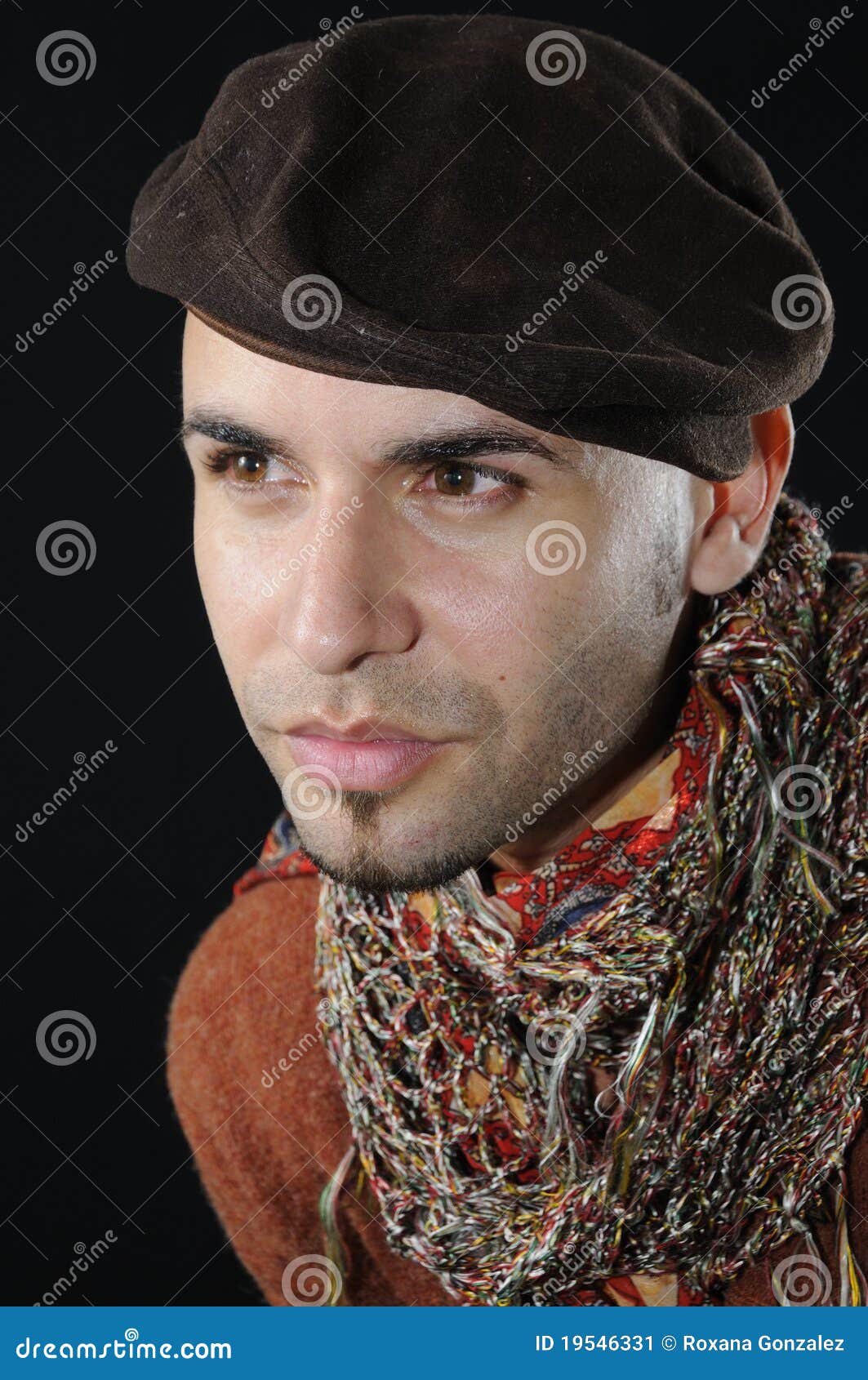 Portrait of Young Hispanic Handsome Man Stock Image - Image of trendy ...