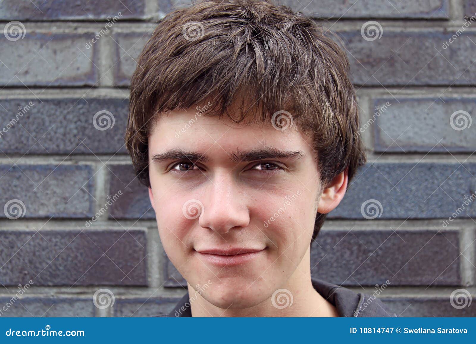 Portrait of the young man stock image. Image of portrait - 10814747