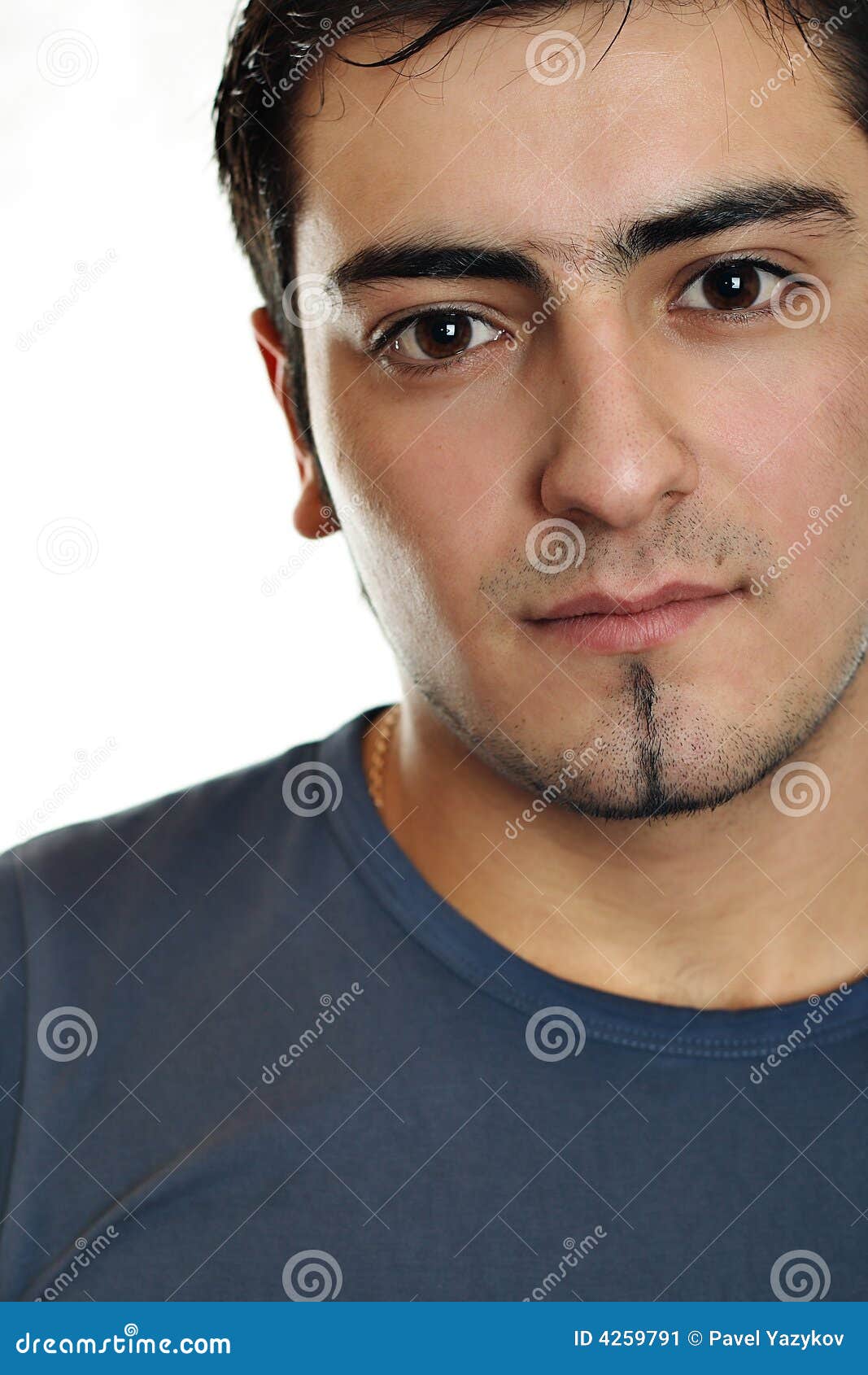 Portrait of a Young Man with an Attitude Stock Image - Image of eyes ...