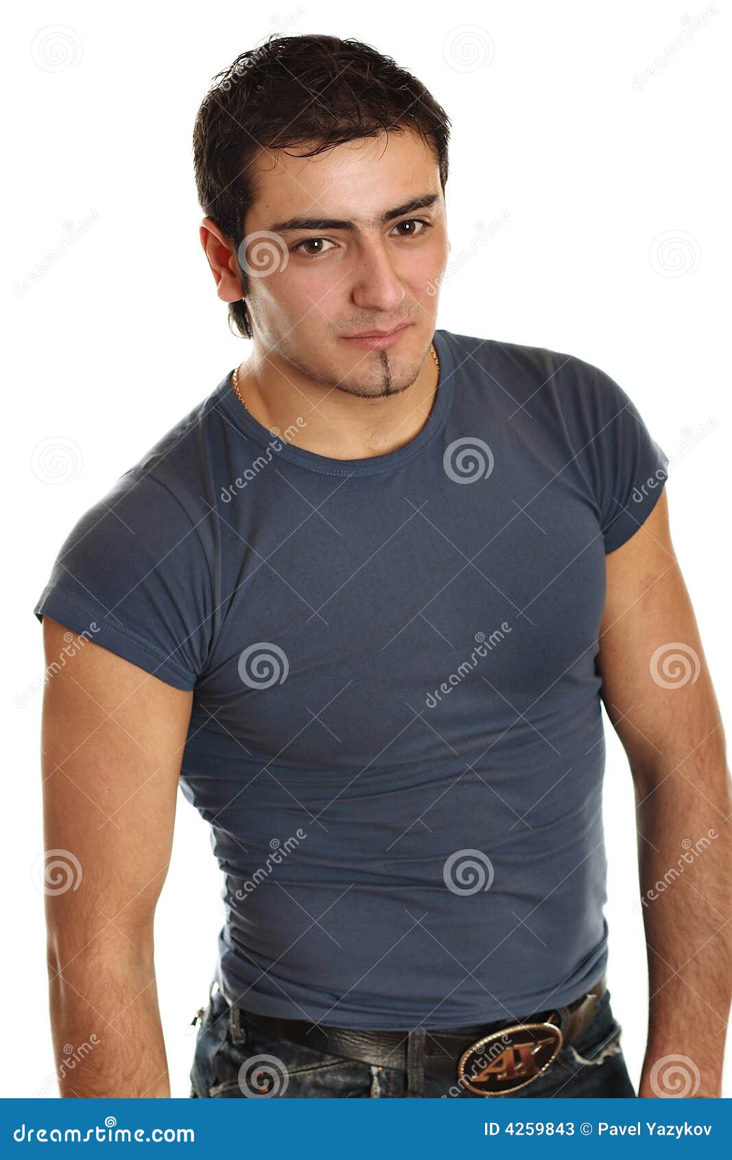 Portrait of a Young Man with an Attitude Stock Image - Image of black ...