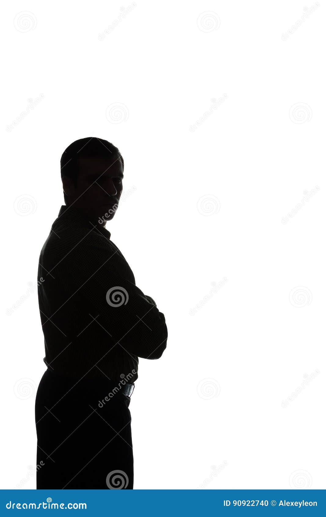 Portrait of a Young Man, Back View Stock Photo - Image of view, head ...