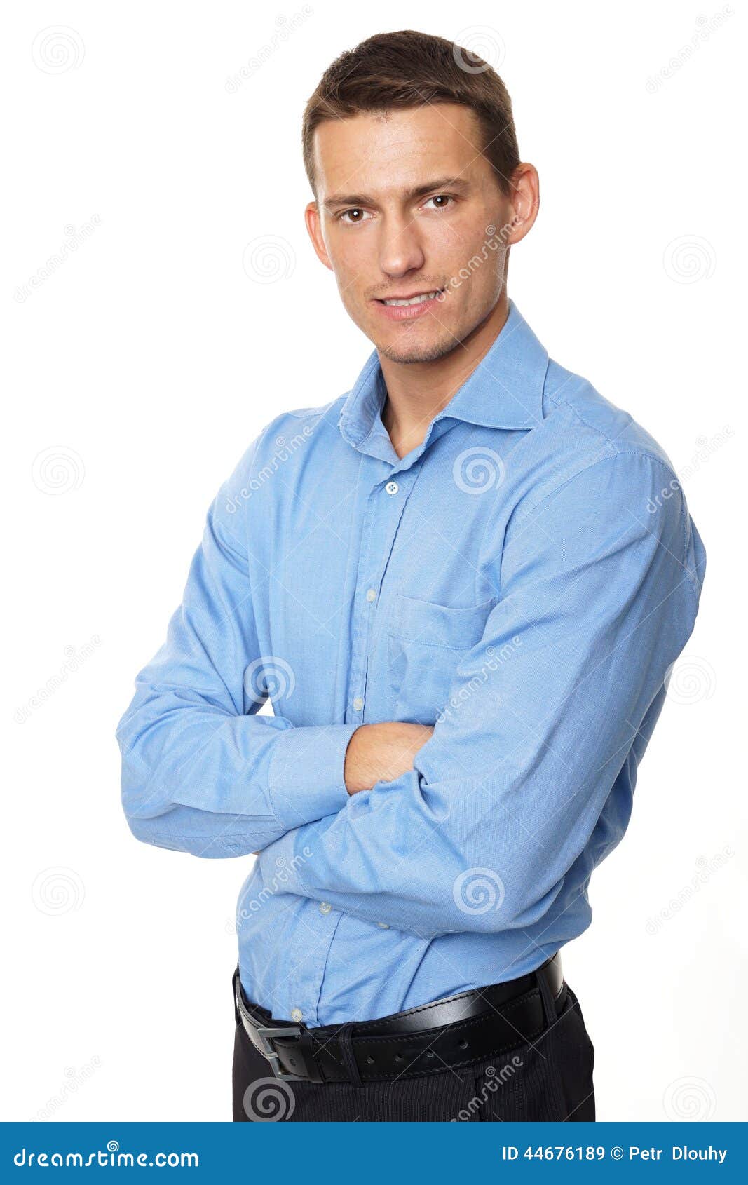 Portrait of young man stock image. Image of model, attractive - 44676189