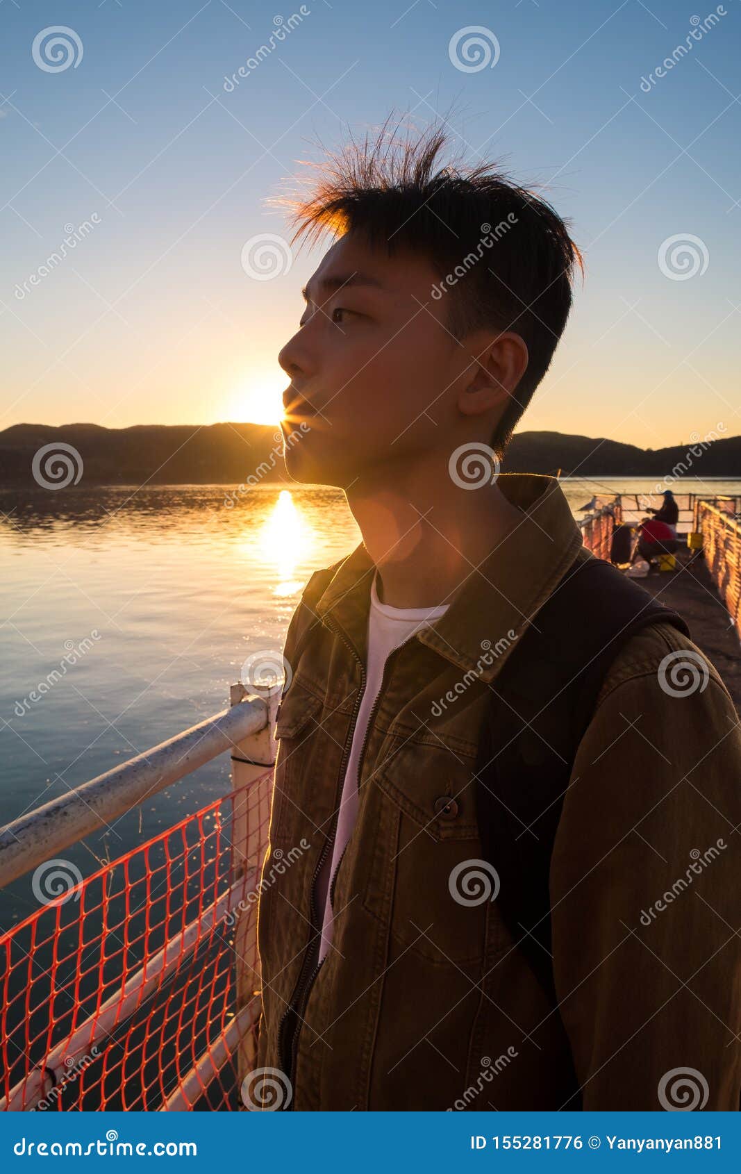 Portrait of Young Man in Deep Thoughts and Contemplation Stock Photo ...