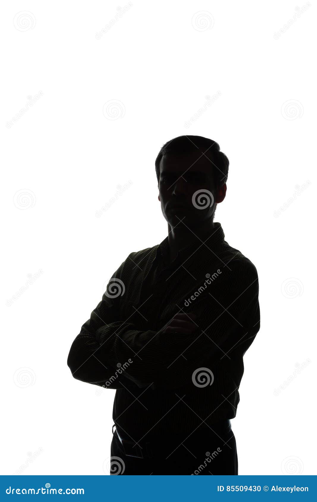Portrait of a Young Man, Front View Stock Photo - Image of view ...