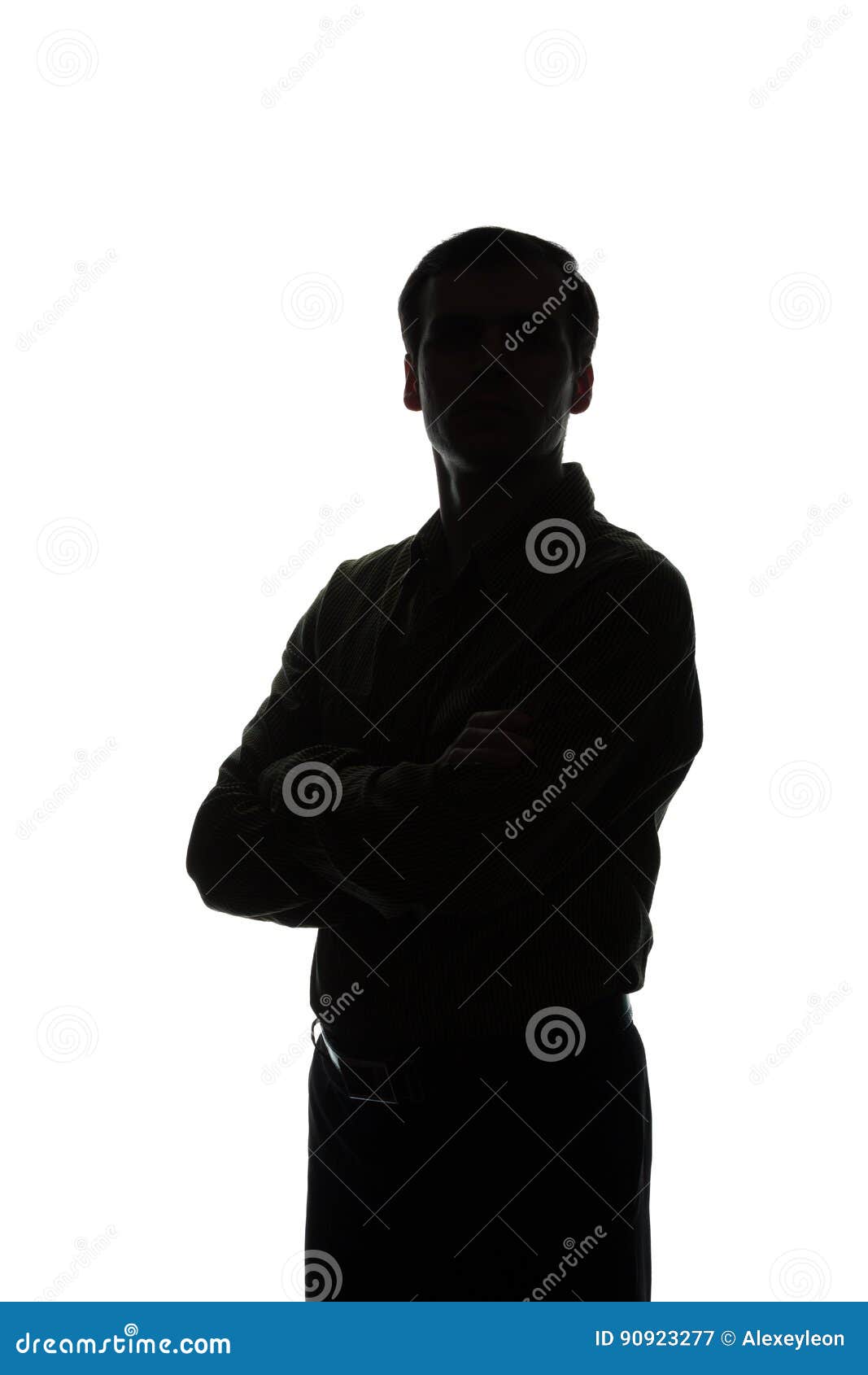 Portrait of a Young Man, Front View Stock Image - Image of thought ...