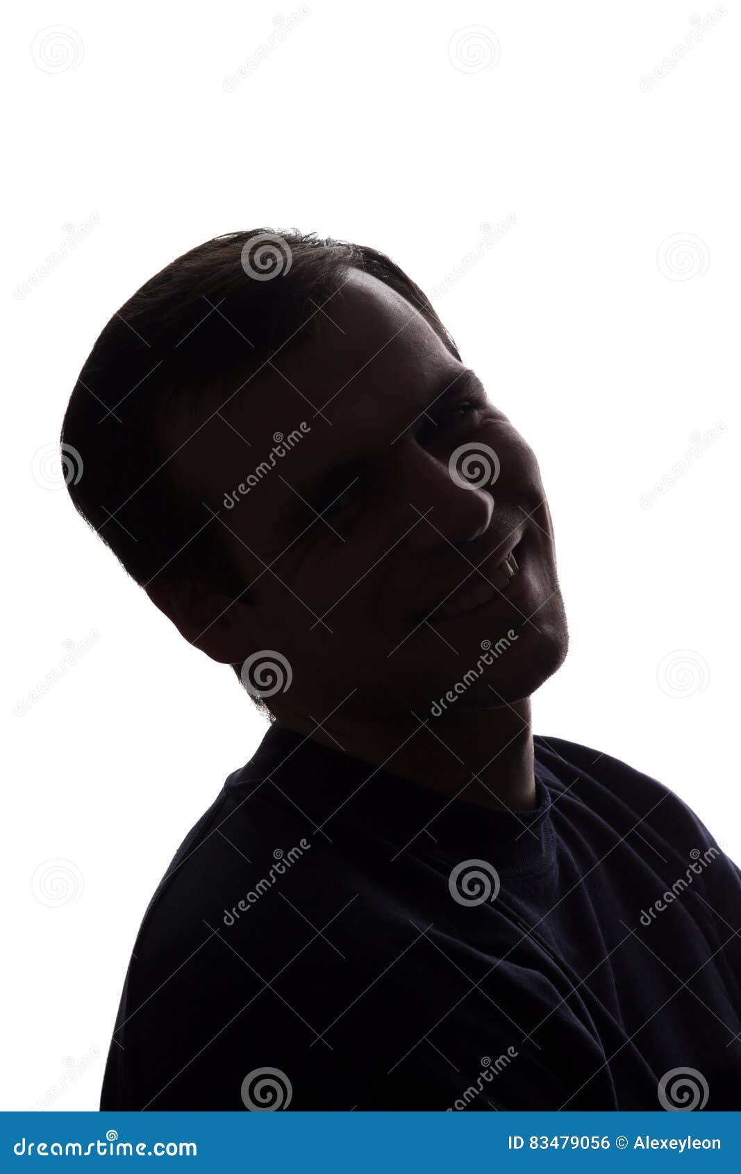 Portrait of a Young Man, Side View Stock Photo - Image of neat, profile ...