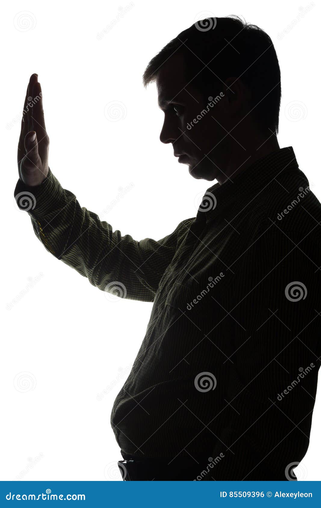 Portrait of a Young Man, Side View Stock Photo - Image of confident ...