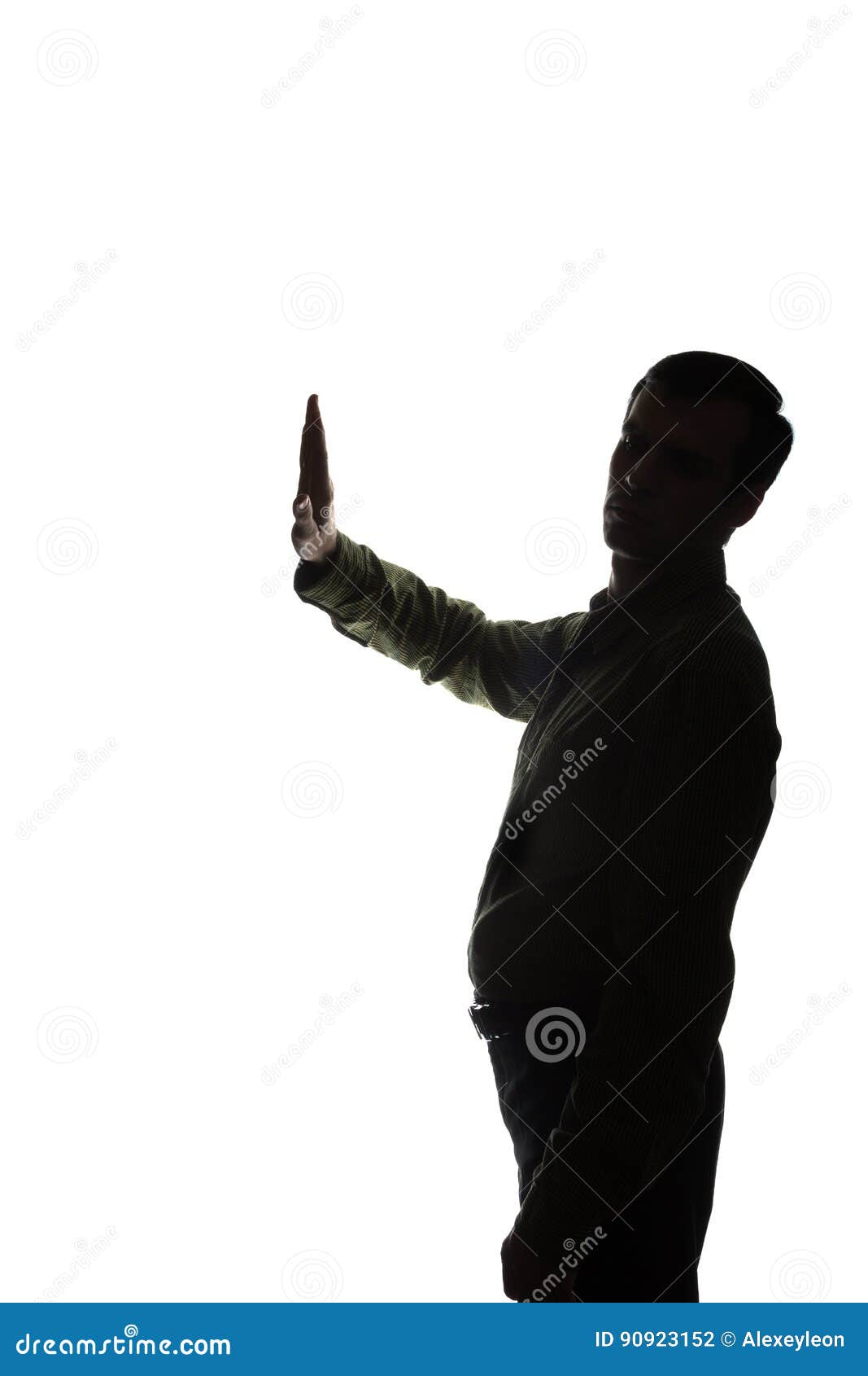 Portrait of a Young Man, Side View Stock Photo - Image of dark, ears ...