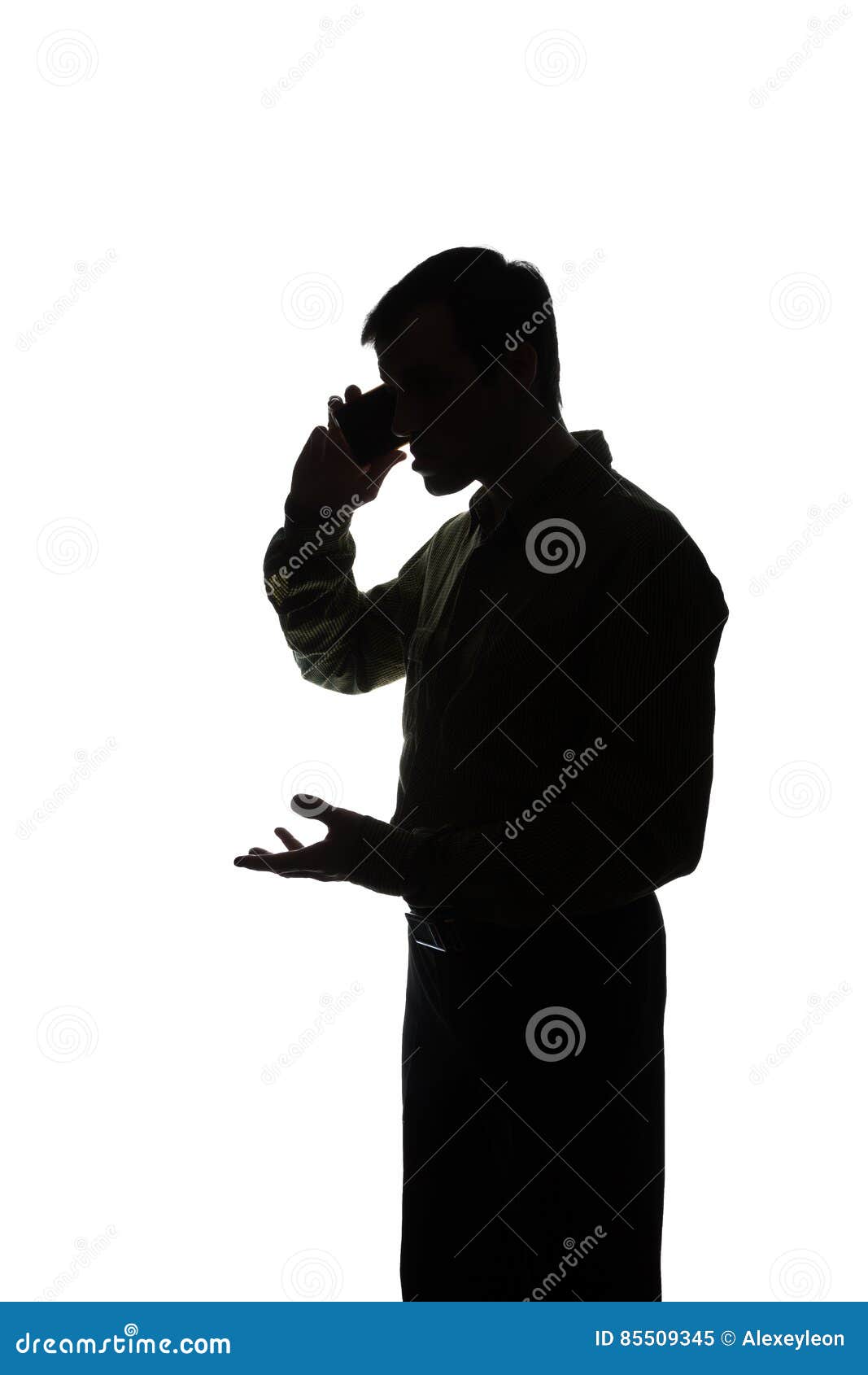 Portrait of a Young Man, Side View Stock Image - Image of neat ...