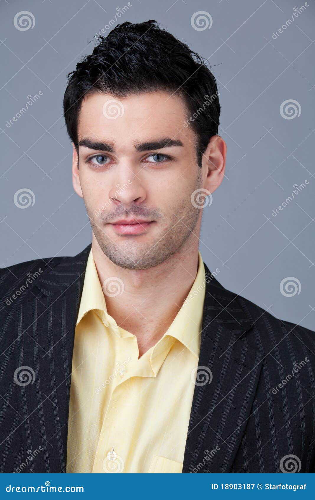 Portrait of young manager stock image. Image of confidence - 18903187
