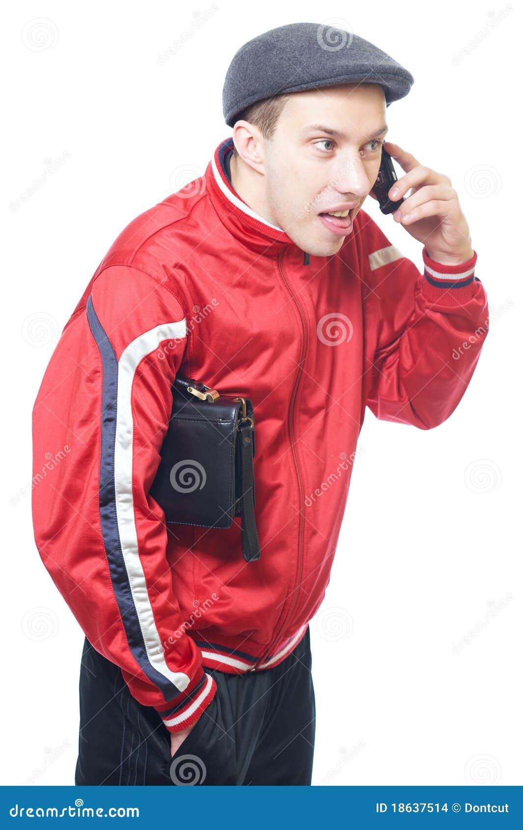 Portrait of a Young Mobster Stock Photo - Image of dangerous, gangster ...
