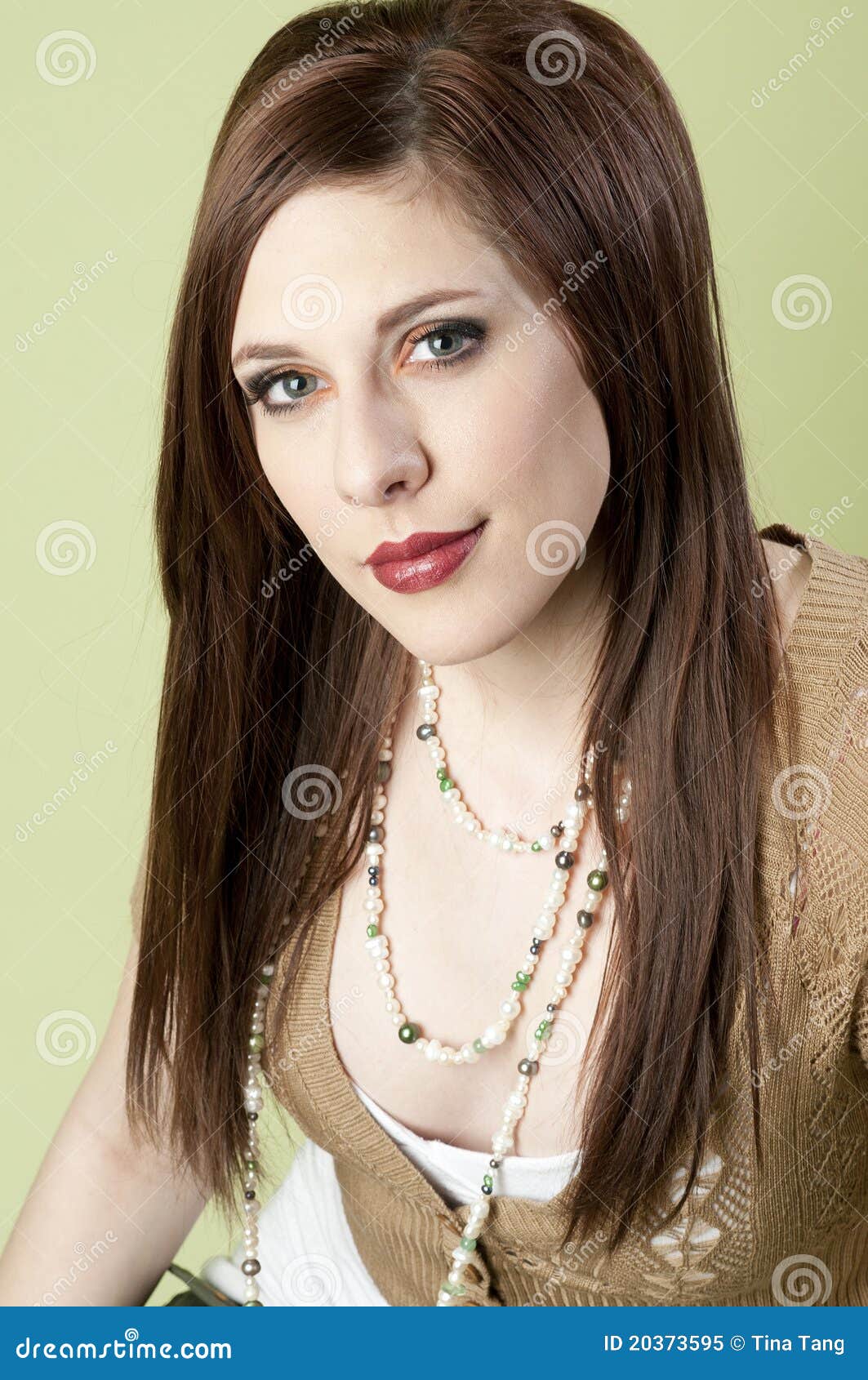 Portrait of Young Model stock image. Image of caucasian - 20373595