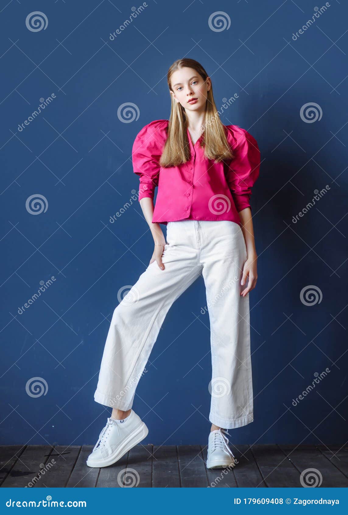 Portrait of Young Model Girl Stock Photo - Image of sweetie, girl ...