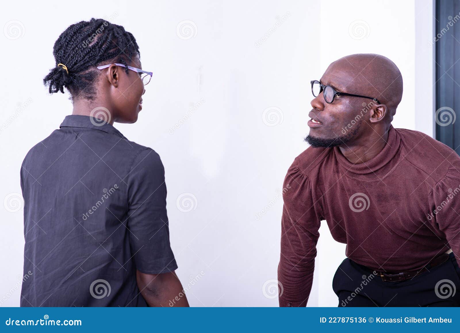Portrait of Young Partners in the Office Stock Photo - Image of modern ...