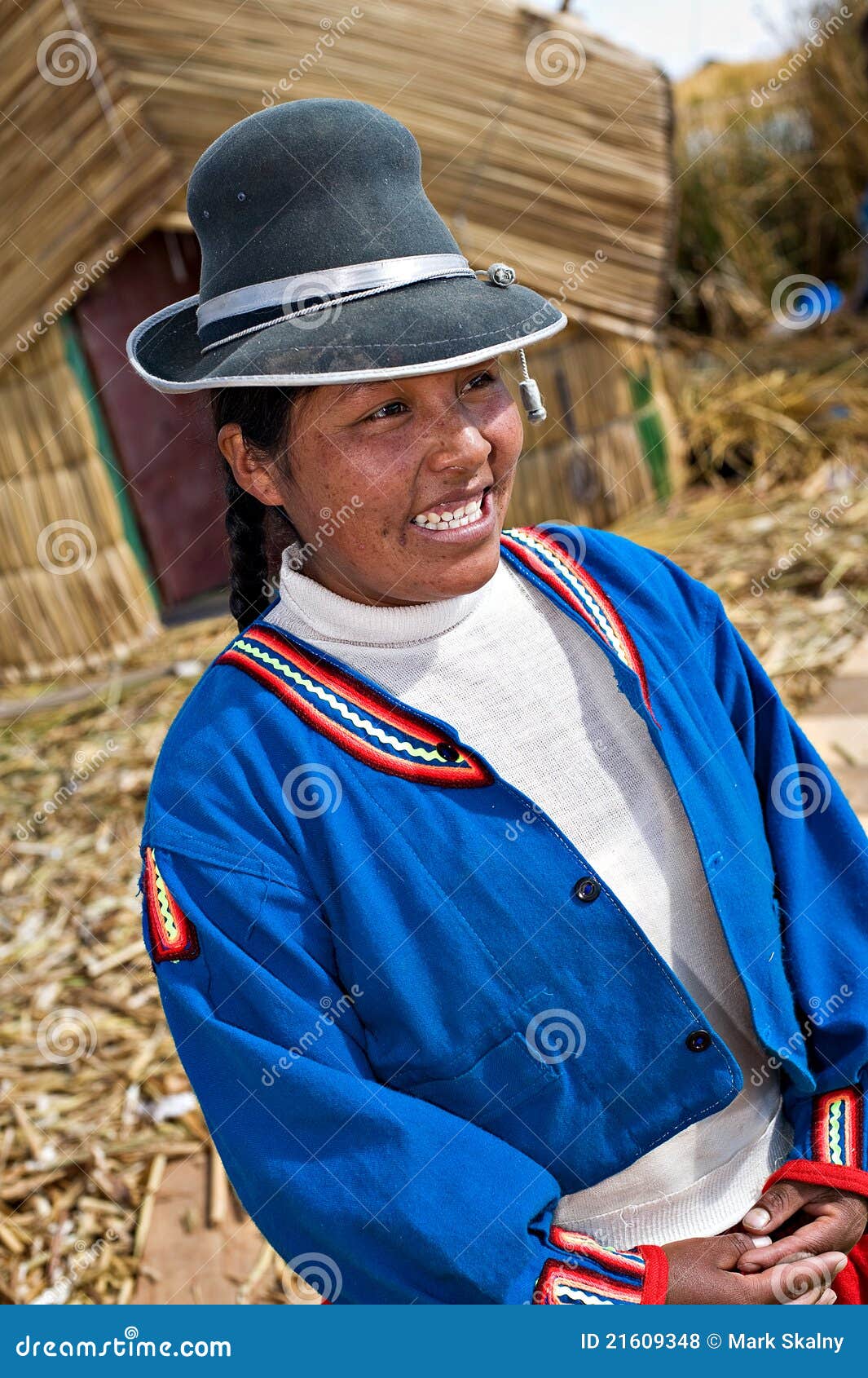 Portrait of a Young Peruvian Girl Editorial Stock Photo - Image of inca ...
