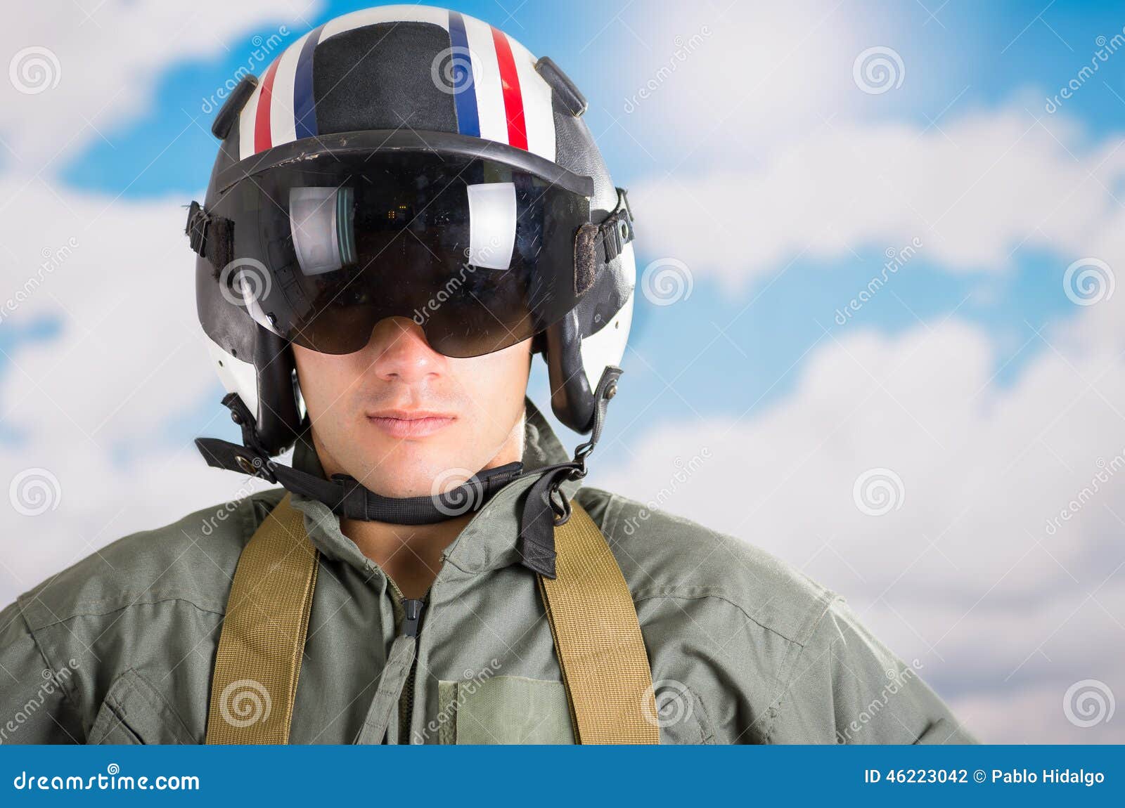 Young Pilot In Uniform Stock Image | CartoonDealer.com #76484917