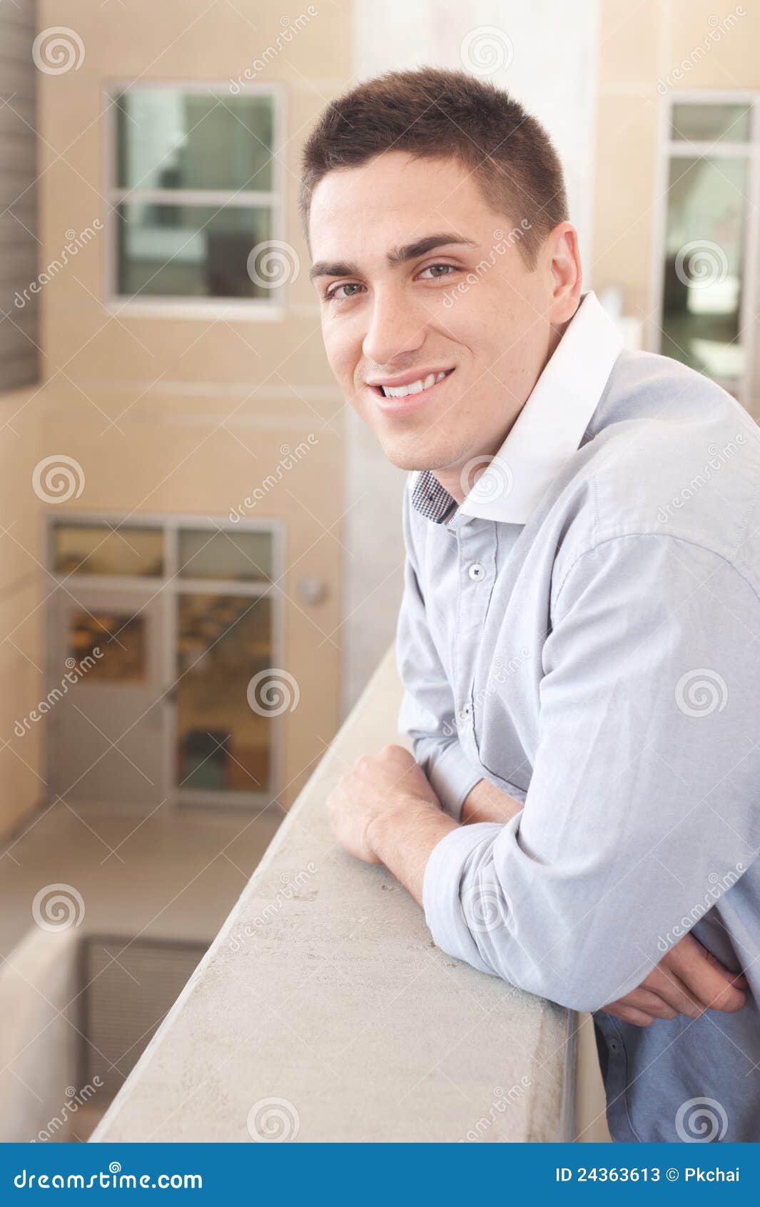 Portrait of a Young Professional Man Stock Image - Image of portrait ...