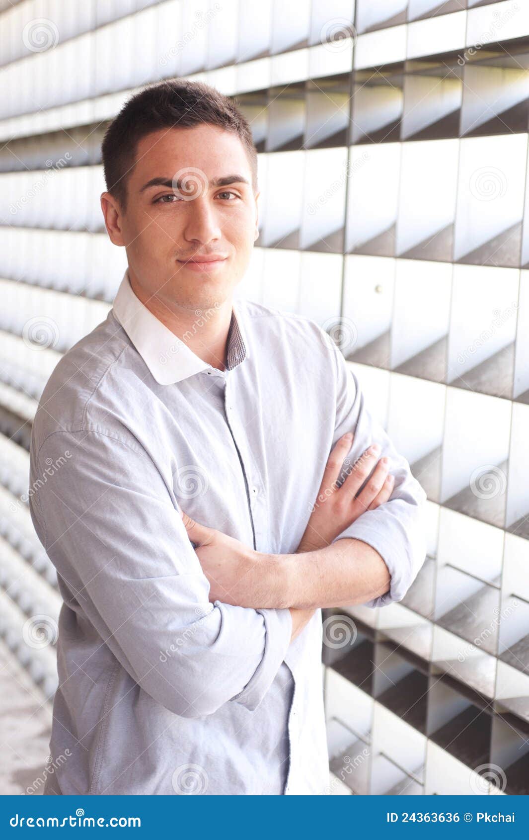 Portrait of a Young Professional Man Stock Photo - Image of confidence ...