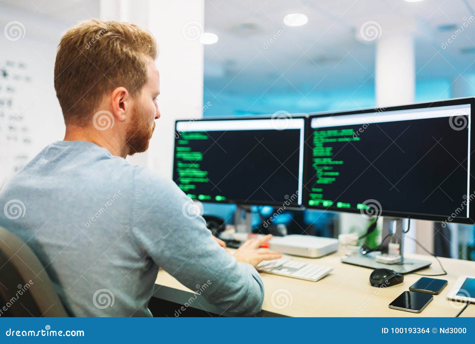 3,152 Handsome Programmer Working Young Stock Photos - Free & Royalty ...