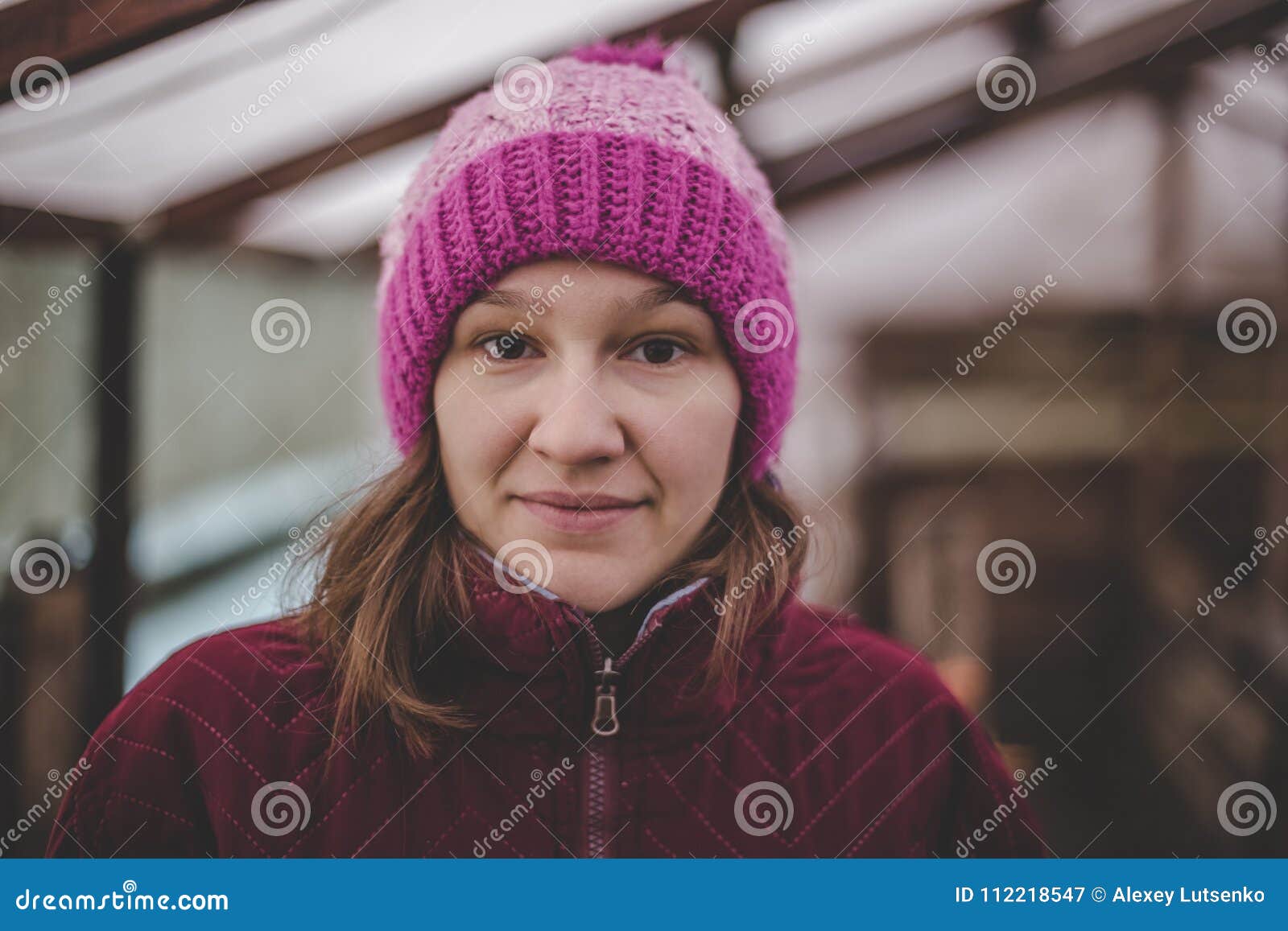 Portrait of a Young Rural Girl Stock Image - Image of beautiful ...