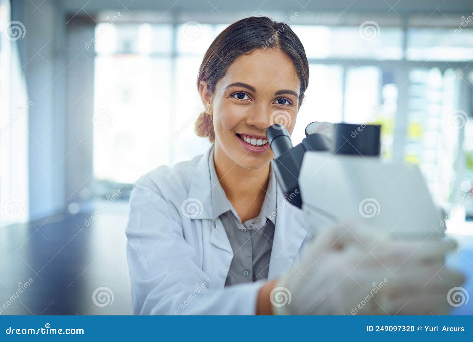 Shes an Expert at Solving Scientific Mysteries. Portrait of a Young ...