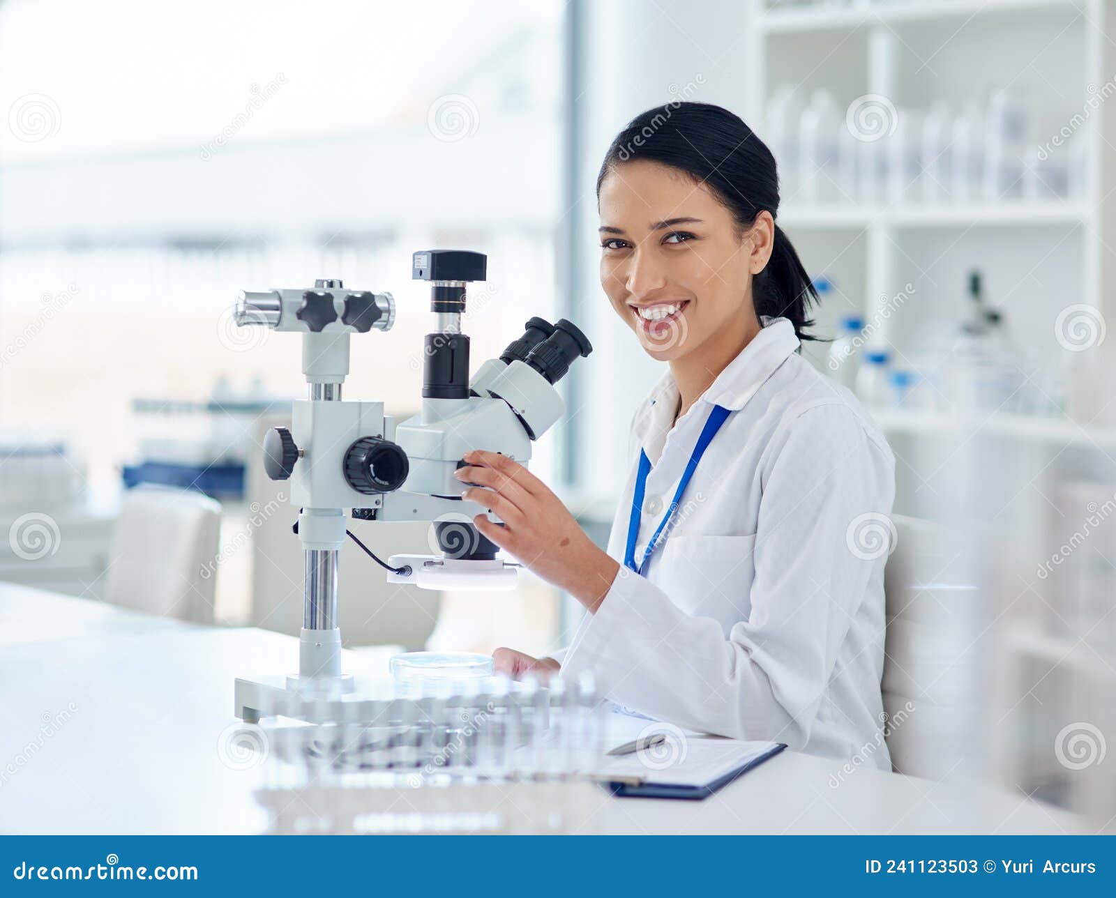 Making the World a Better Place with Scientific Research Stock Image ...