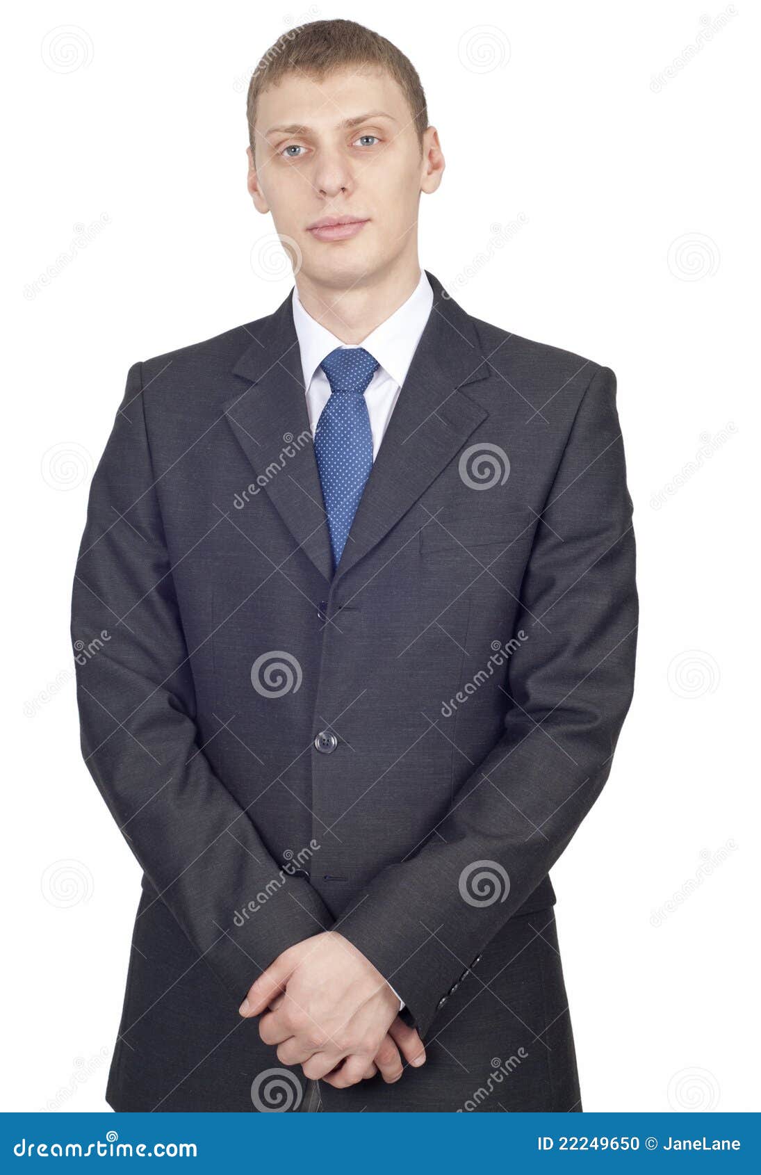 Portrait of a Young Tall, Handsome Businessman Stock Photo - Image of ...