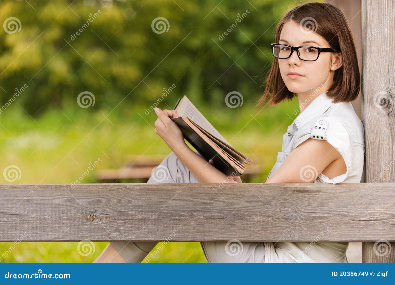 Portrait of Young Witty Woman Stock Image - Image of hold, lovely: 20386749