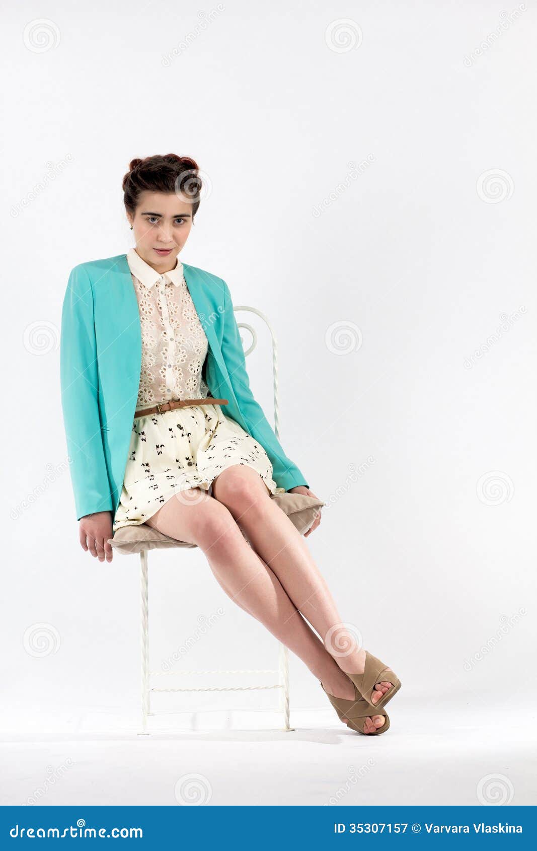 Portrait of the Young Woman Stock Image - Image of beauty, fashion ...