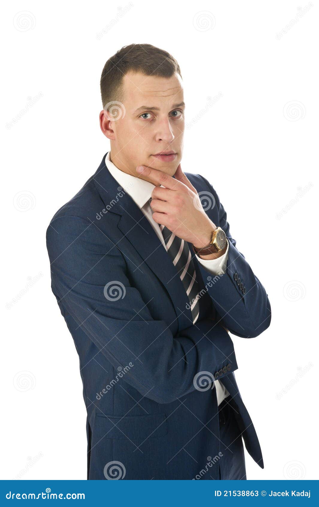 Portrait of Young Worried Businessman Stock Image - Image of attractive ... Portrait of Young Worried Businessman Stock Image - Image of attractive ...