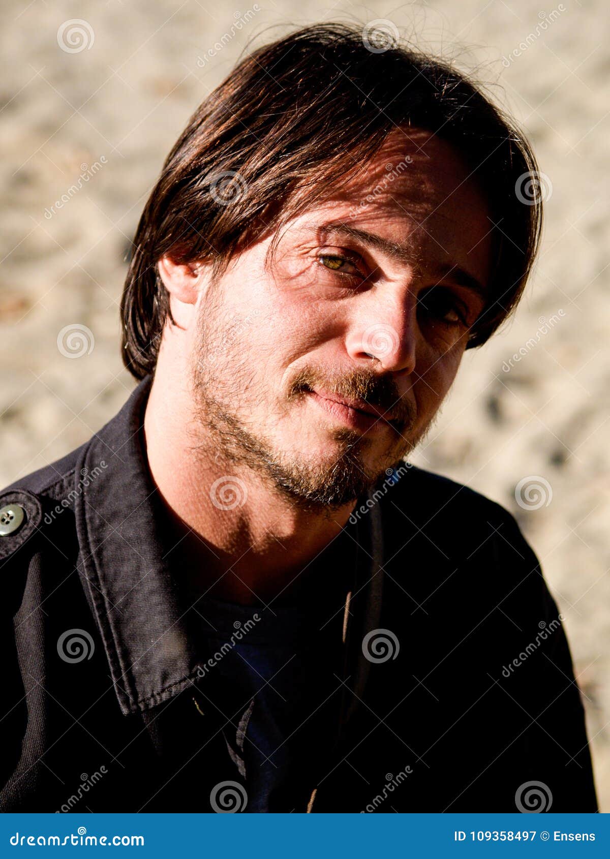 Portrait of a Young 30 Year Old Man Stock Image - Image of people, view ...