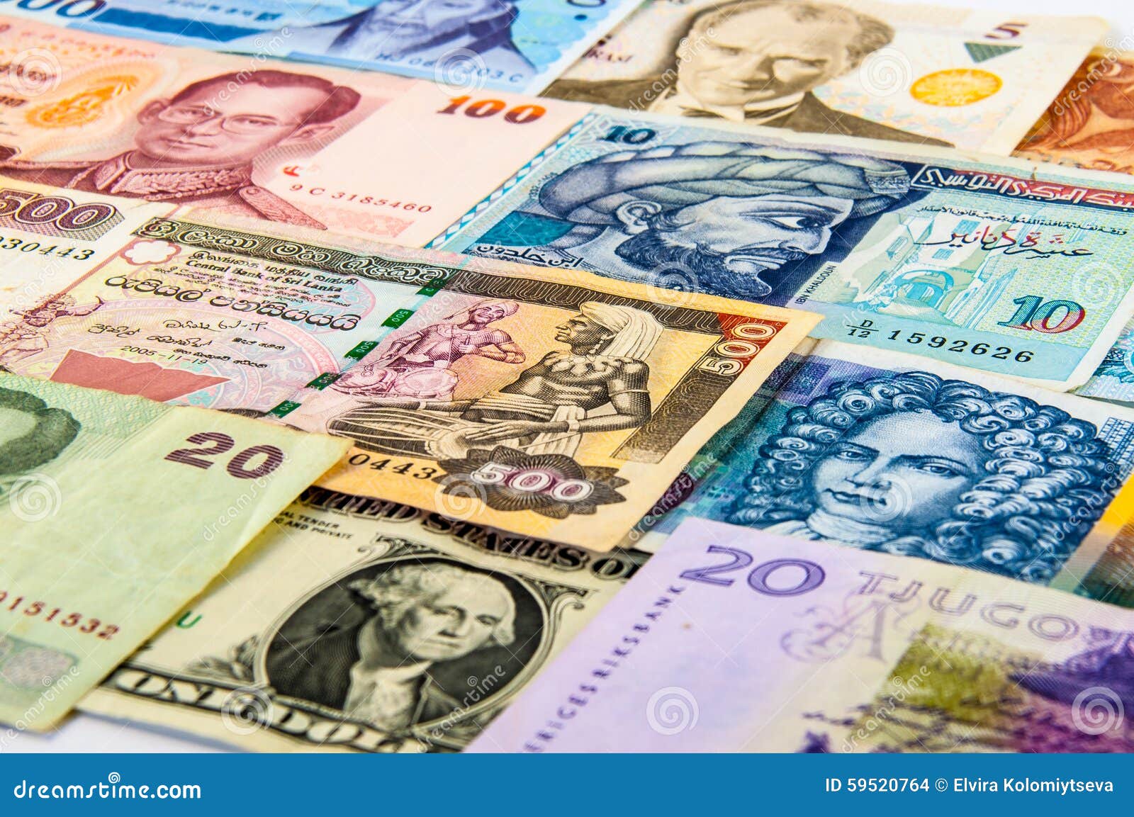 Portraits on the banknotes stock photo. Image of capital - 59520764
