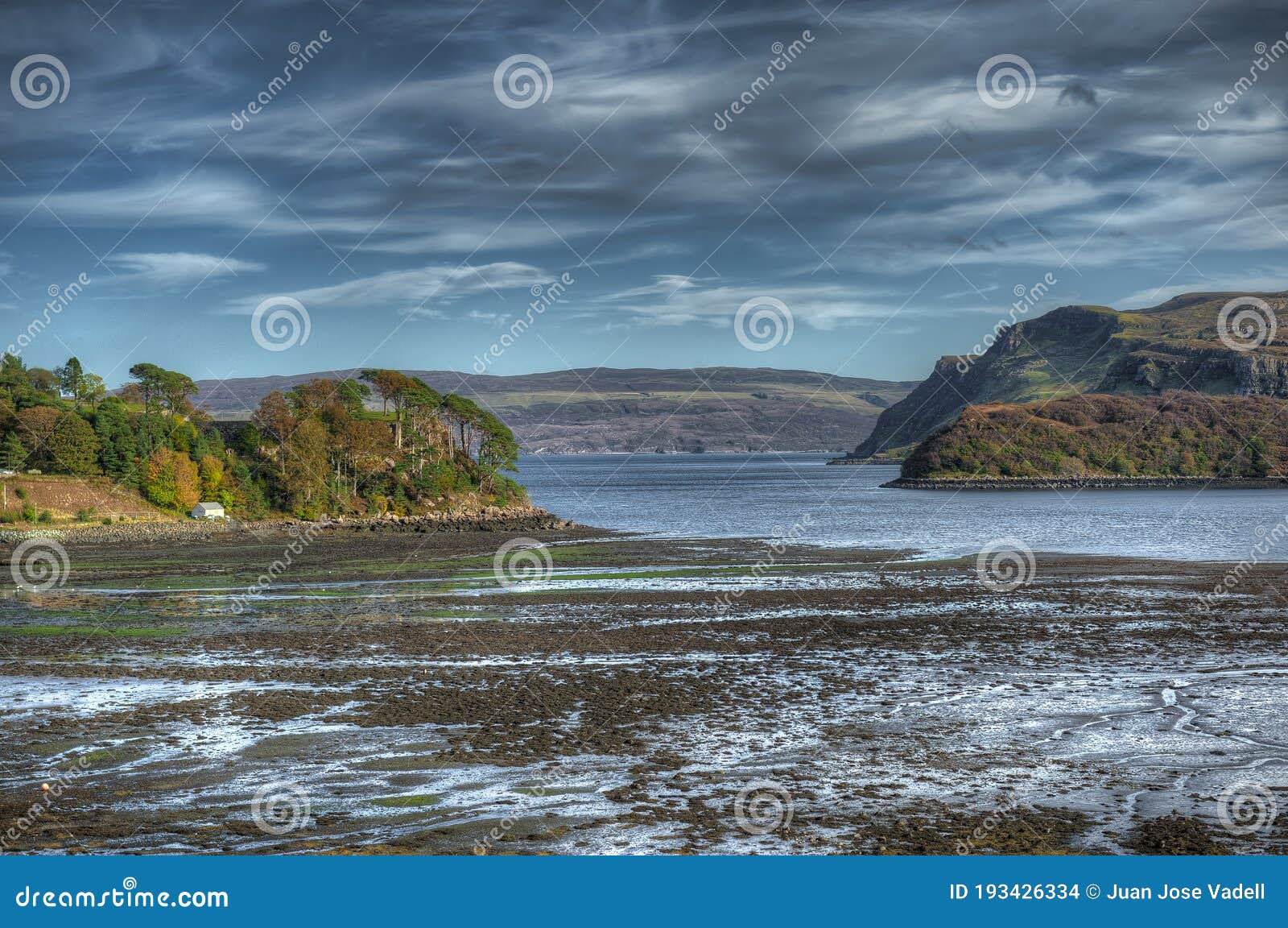Portree City View - Scotland Stock Photo - Image of landscape ...