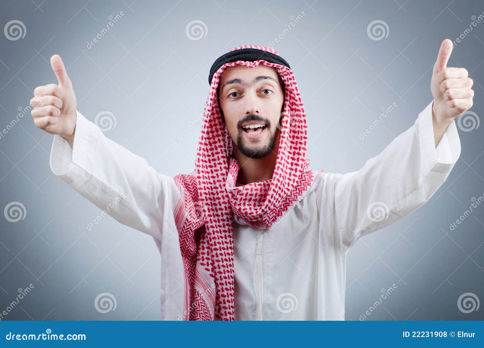 Portret van Arabier stock foto. Image of portret, cultuur - 22231908