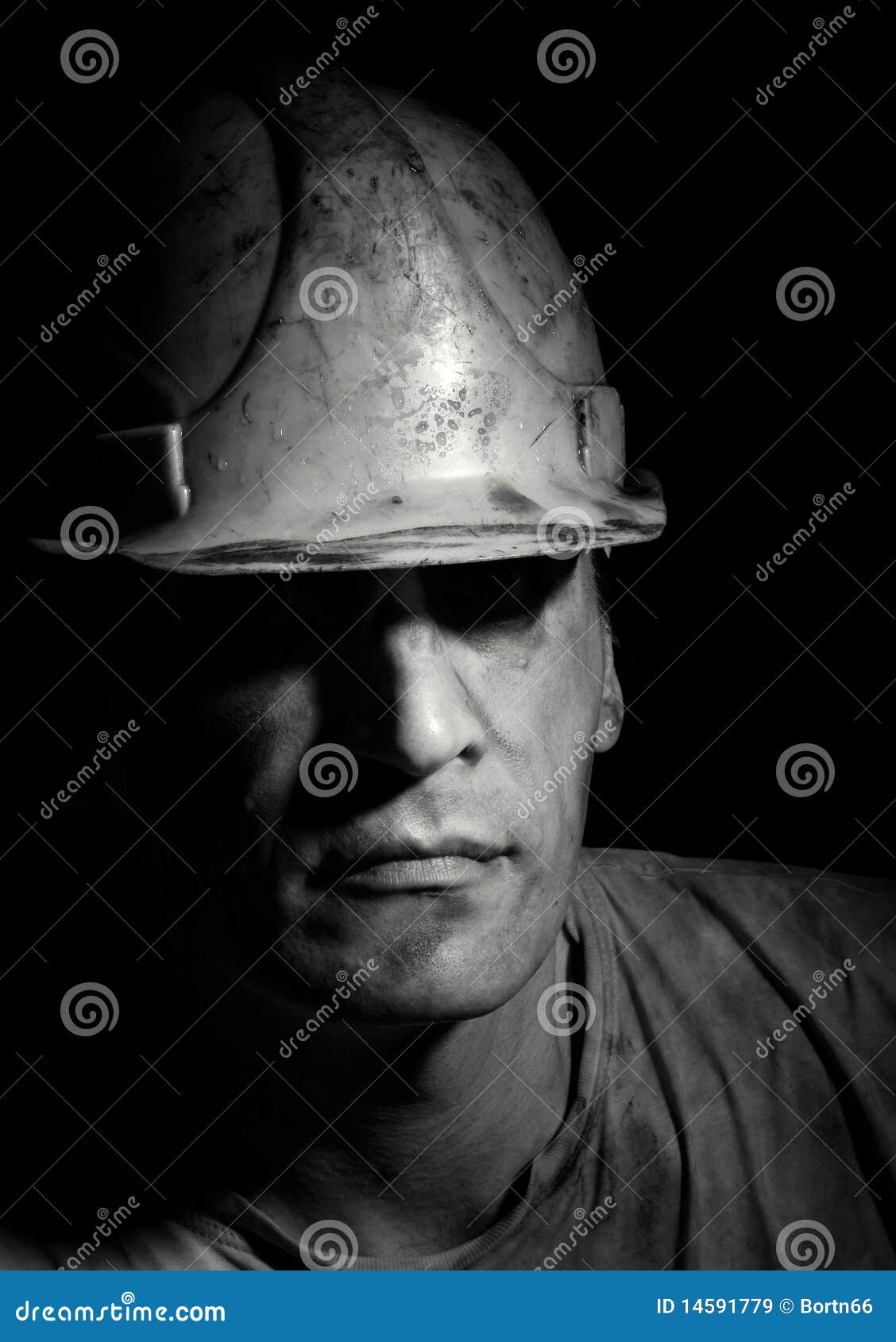 Portret van de arbeider stock afbeelding. Image of bouw - 14591779