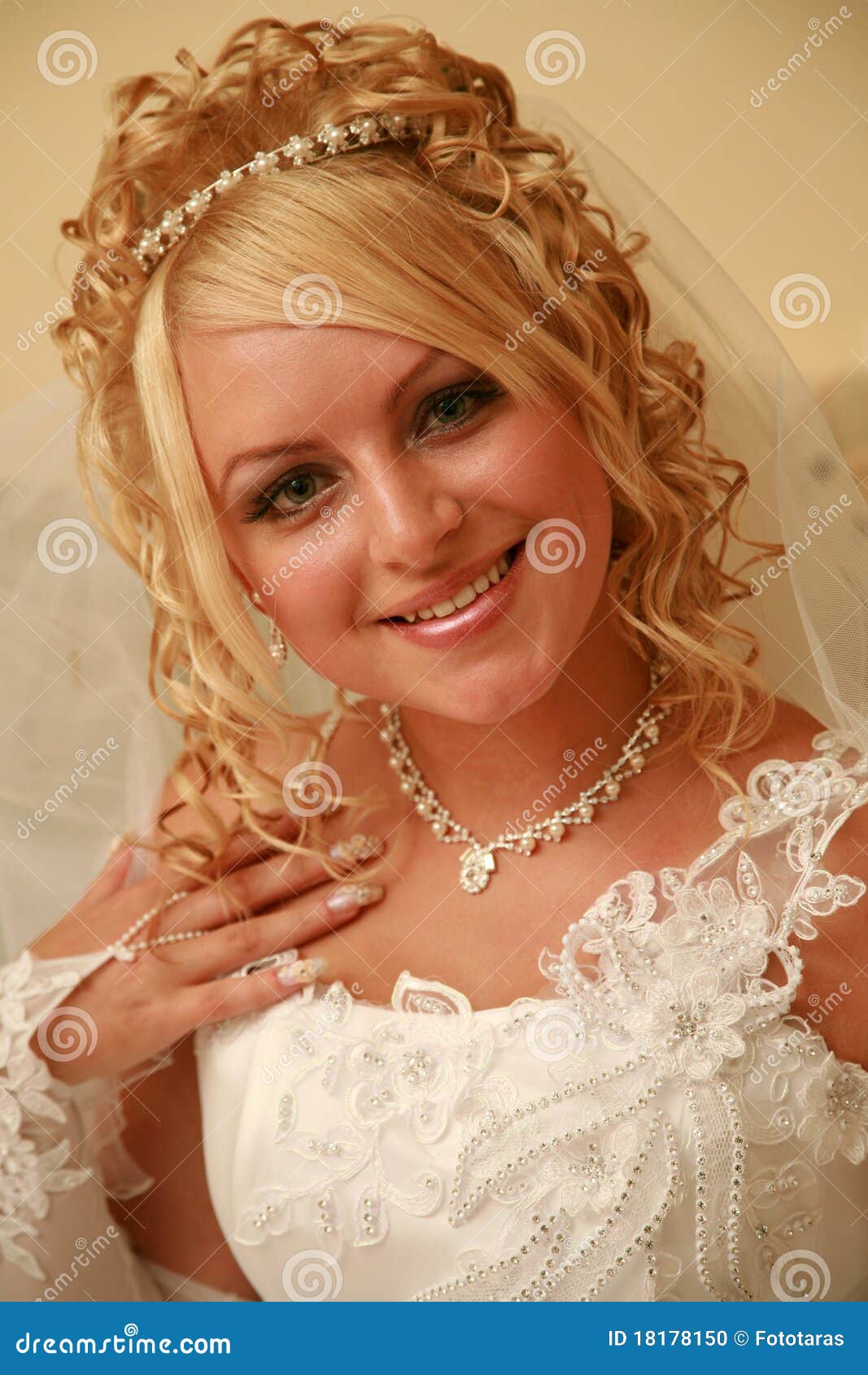 Portret van de bruid stock foto. Image of volwassen, persoon - 18178150