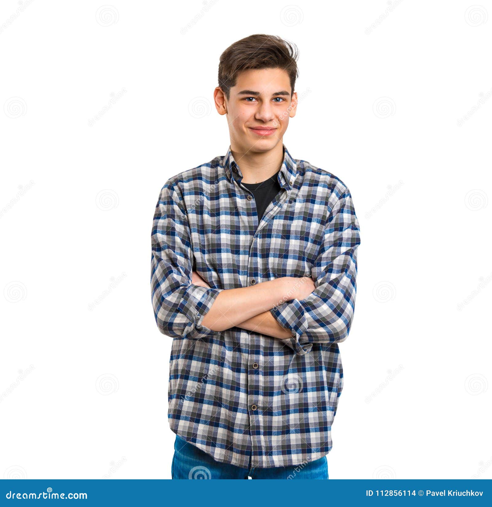 Portret Van Een Knappe Tiener Op Een Witte Achtergrond Jonge Mens Stock ... Portret Van Een Knappe Tiener Op Een Witte Achtergrond Jonge Mens Stock ...