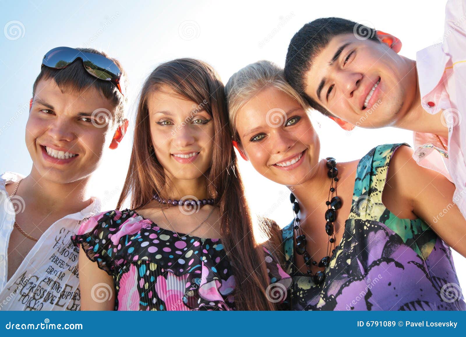 Portret Van Groep Vrienden Picture. Image: 6791089