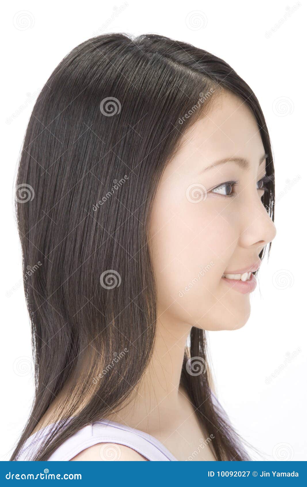 Portret van Japanse vrouw stock afbeelding. Image of levendig - 10092027