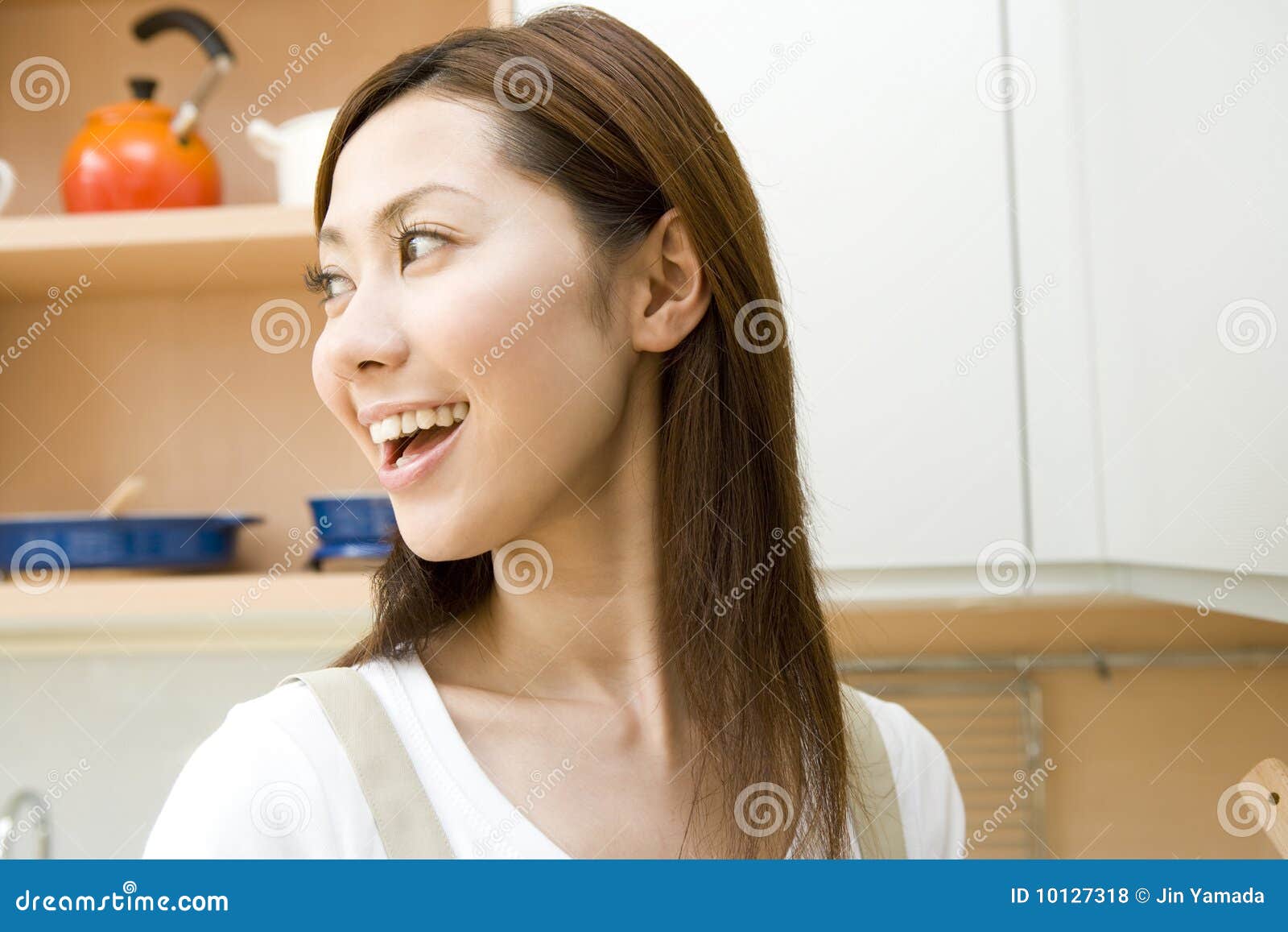 Portret van Japanse vrouw stock foto. Image of persoon - 10127318