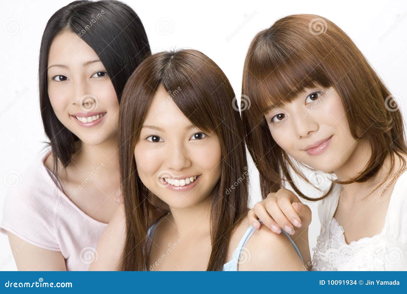 Portret Van Japanse Vrouwen Stock Foto - Image of aziatisch, schoonheid ...