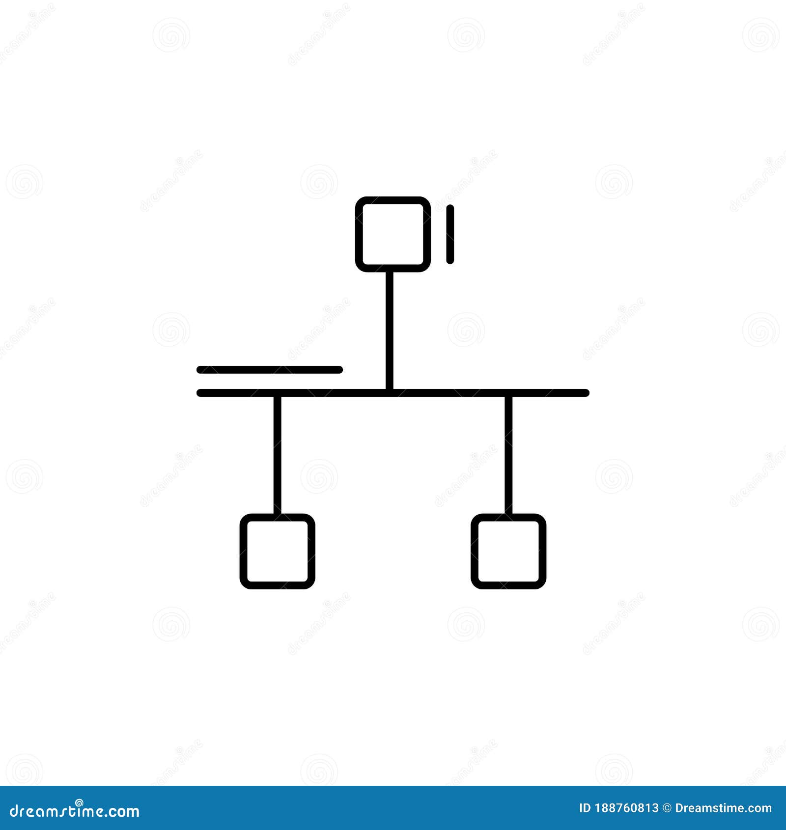 Ports, Networking Icon. Simple Line, Outline Vector Elements Of Storage ...