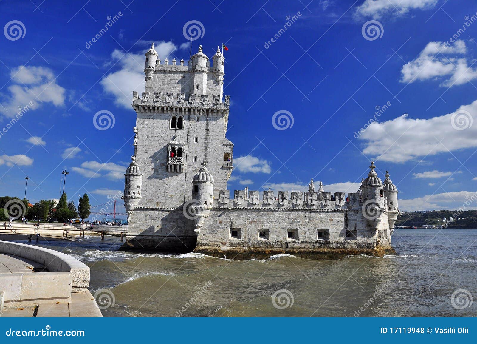 Portugal Belim stock photo. Image of cultural, monument - 17119948