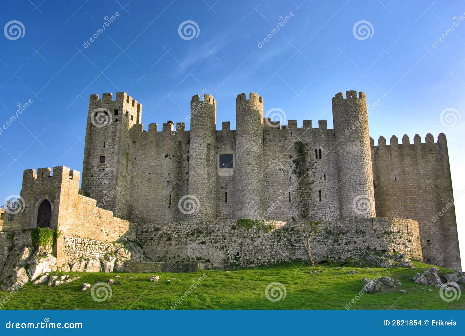 Portugal Castle stock photo. Image of architecture, building - 2821854